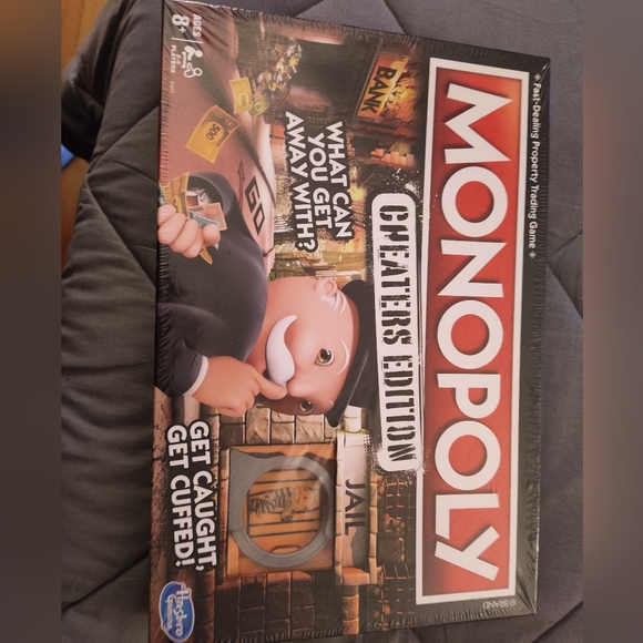 Hasbro | Games | Monopoly Cheaters Edition | Poshmark